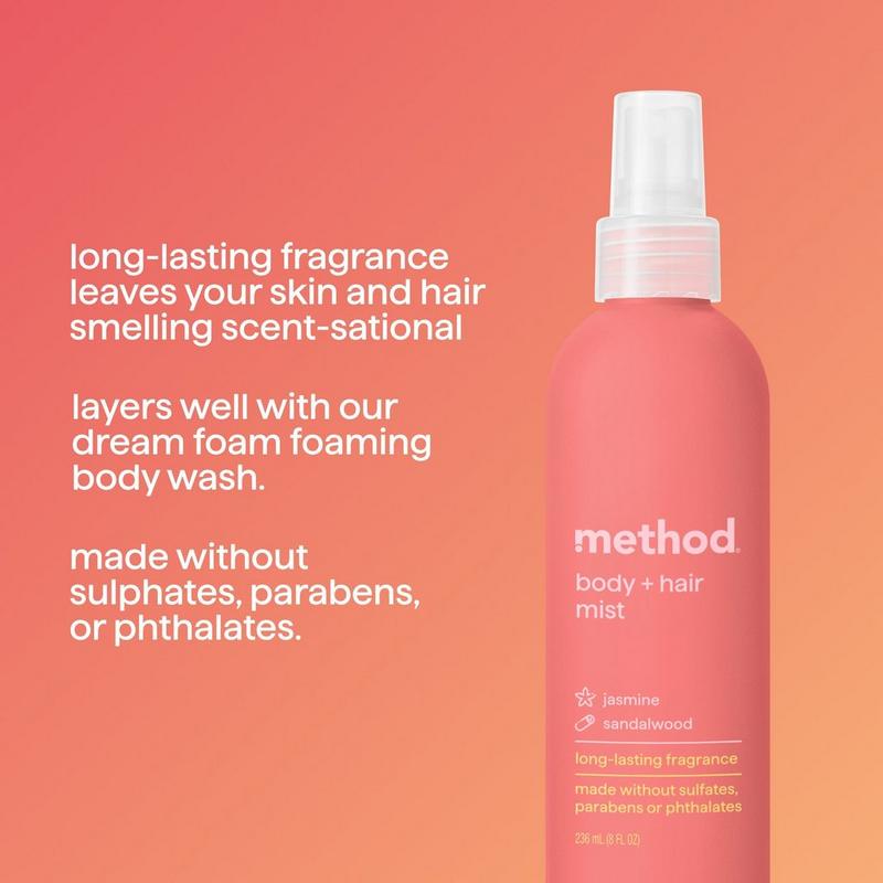 method - Jasmine & Sandalwood Body and Hair Mist | Ulta Beauty