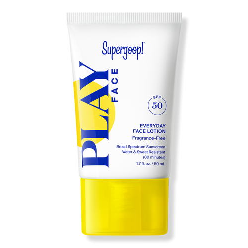 Supergoop! - PLAY Everyday Face Lotion SPF 50 Fragrance-Free Sunscreen ...