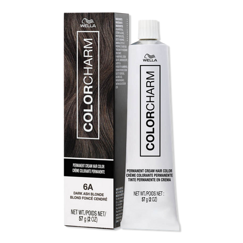 Wella - 6A DARK ASH BLONDE Colorcharm Permanent Cream Hair Color | Ulta ...