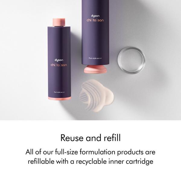 Dyson - 3.38 oz Refill Chitosan Post-styling Hair Serum for Hold ...