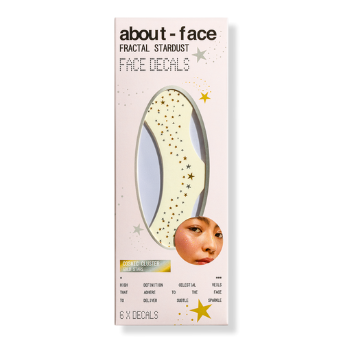 about-face - Fractal Stardust Face Decals - Cosmic Cluster | Ulta Beauty