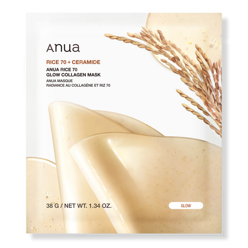 ANUA - 1 ct Rice 70 Glow Collagen Mask | Ulta Beauty