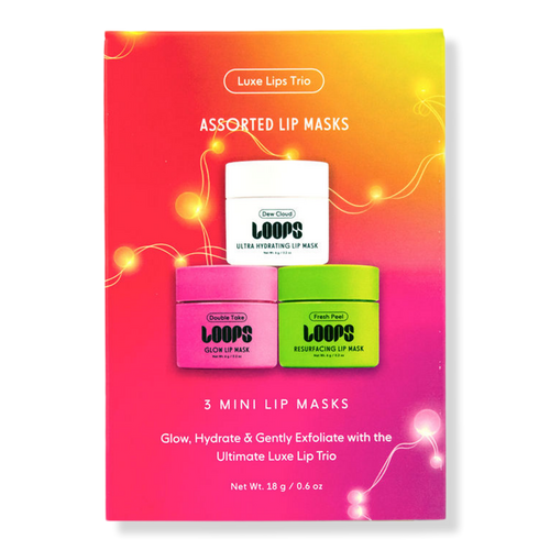 LOOPS - Luxe Lips Trio Mini Lip Mask 3 Piece Variety Set | Ulta Beauty