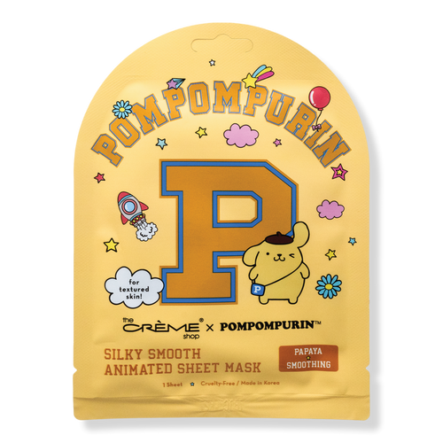 The Crème Shop - Pompompurin Silky Smooth Animated Sheet Mask | Ulta Beauty