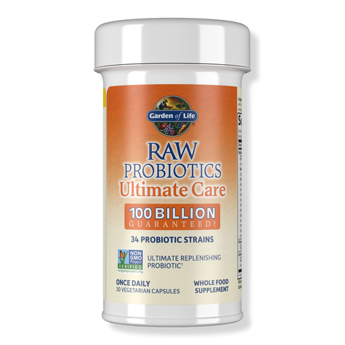 Garden of Life - Raw Probiotics Ultimate Care Shelf-Stable Capsules ...