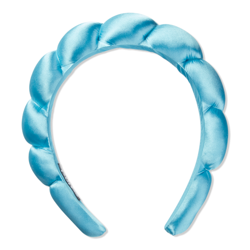 Scünci - Blue Satin Bubble Headband | Ulta Beauty