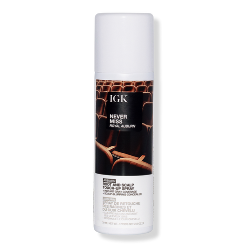 IGK - Royal Auburn NEVER MISS Root and Scalp Touch-Up Spray | Ulta Beauty