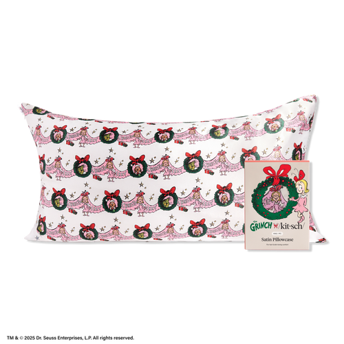 Kitsch - Cindy Lou Who The Grinch x Kitsch King Satin Pillowcase | Ulta ...