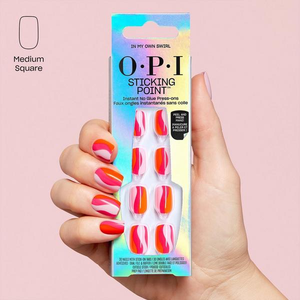 OPI - In My Own Swirl Sticking Point Press On Nails | Ulta Beauty