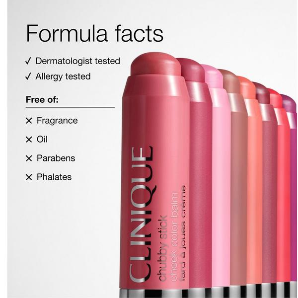 Clinique - Ramp’d Up Rouge Chubby Stick Cheek Color Balm Cream Blush ...