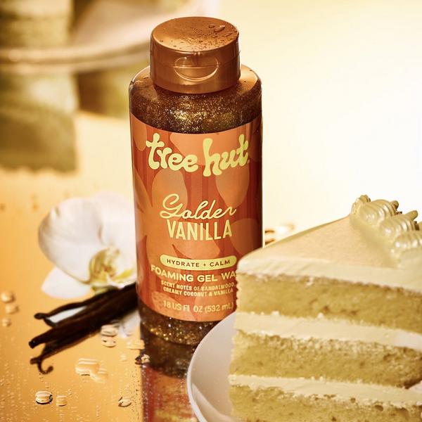 Tree Hut - Golden Vanilla Foaming Gel Body Wash | Ulta Beauty