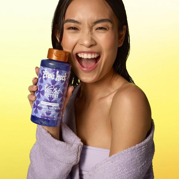 Tree Hut Violet Victory Foaming Body Wash | Ulta Beauty