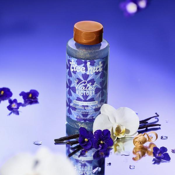 Tree Hut Violet Victory Foaming Body Wash | Ulta Beauty