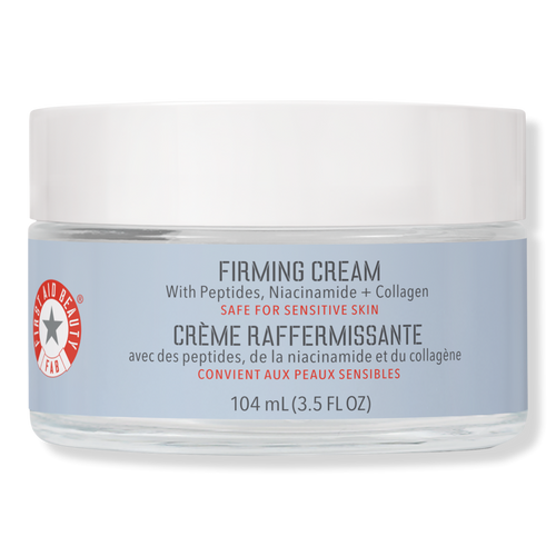 First Aid Beauty - 3.4 oz Firming Cream with Peptides, Niacinamide ...
