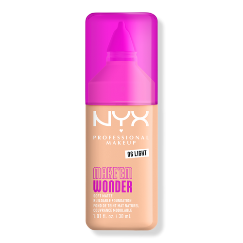 NYX Professional Makeup - Light Make 'EM Wonder, 24H Soft Matte ...