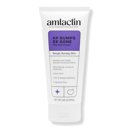 AmLactin - 4.9 oz KP Bumps Be Gone Cream with 15% Lactic Acid AHA ...