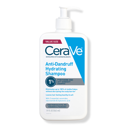 CeraVe - 19.0 oz Anti-Dandruff Hydrating Shampoo | Ulta Beauty