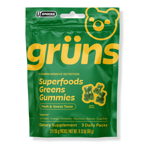 Grüns - 3 pack Adults Superfood Greens Multivitamin Gummies | Ulta Beauty