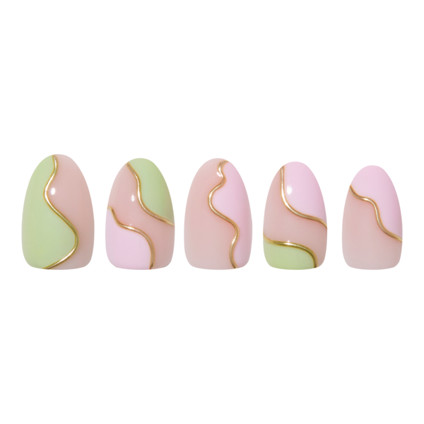 Glamnetic - Strawberry Matcha Press-On Nails | Ulta Beauty