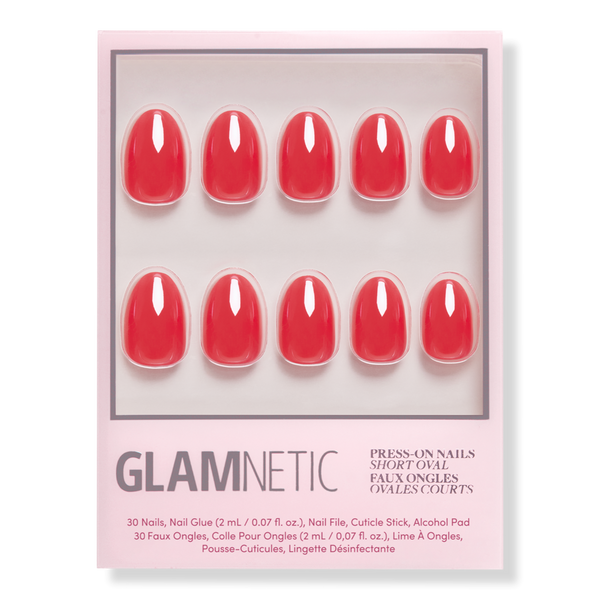 Glamnetic - Icon Red Press-On Nails | Ulta Beauty