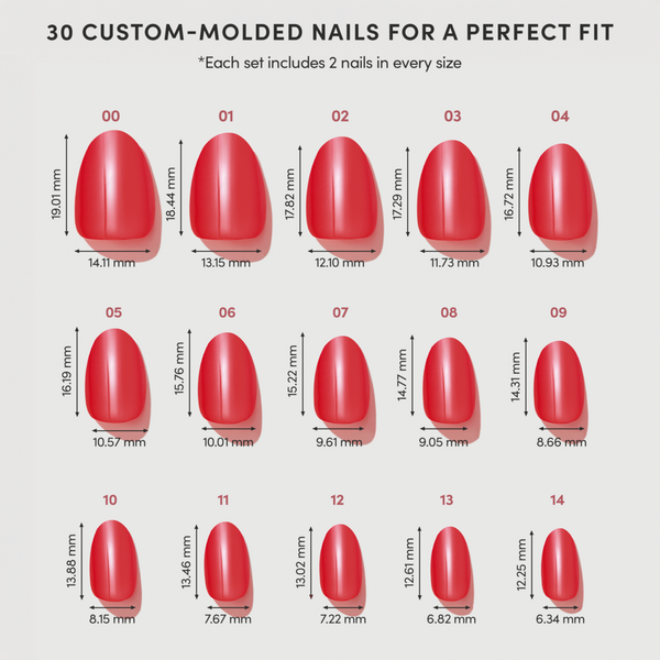 Glamnetic - Icon Red Press-On Nails | Ulta Beauty