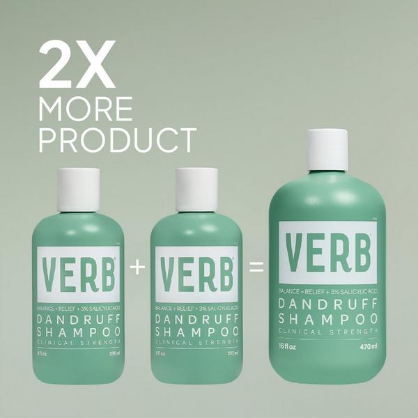 Verb - 16.0 oz Dandruff Shampoo with Salicylic Acid for Dry and Flaky ...