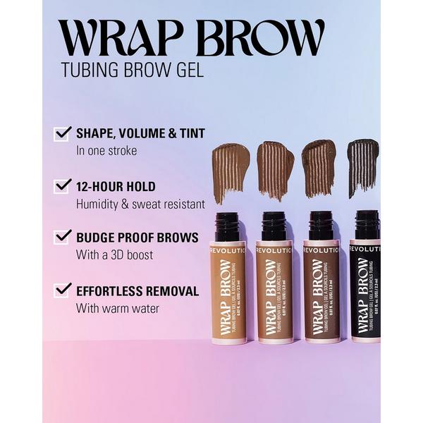 Revolution Beauty - Warm Medium Brown Wrap Brow | Ulta Beauty