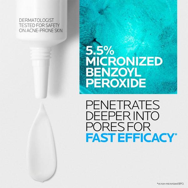La Roche-Posay - 1.35 oz Effaclar BPO Multi-Target Acne Treatment ...