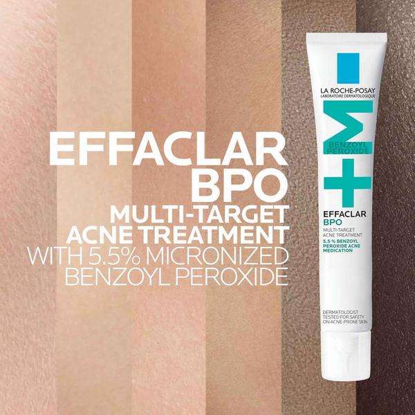 La Roche-Posay - 1.35 oz Effaclar BPO Multi-Target Acne Treatment ...