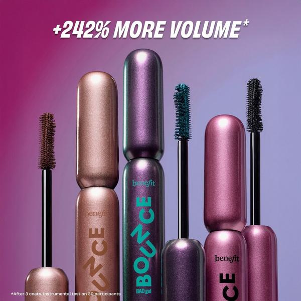 Benefit Cosmetics - Pump'd Up Teal BADGal Bounce Volumizing Mascara ...