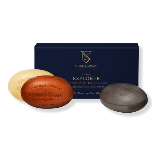 Caswell-Massey - Sandalwood Explorer Soap Set | Ulta Beauty