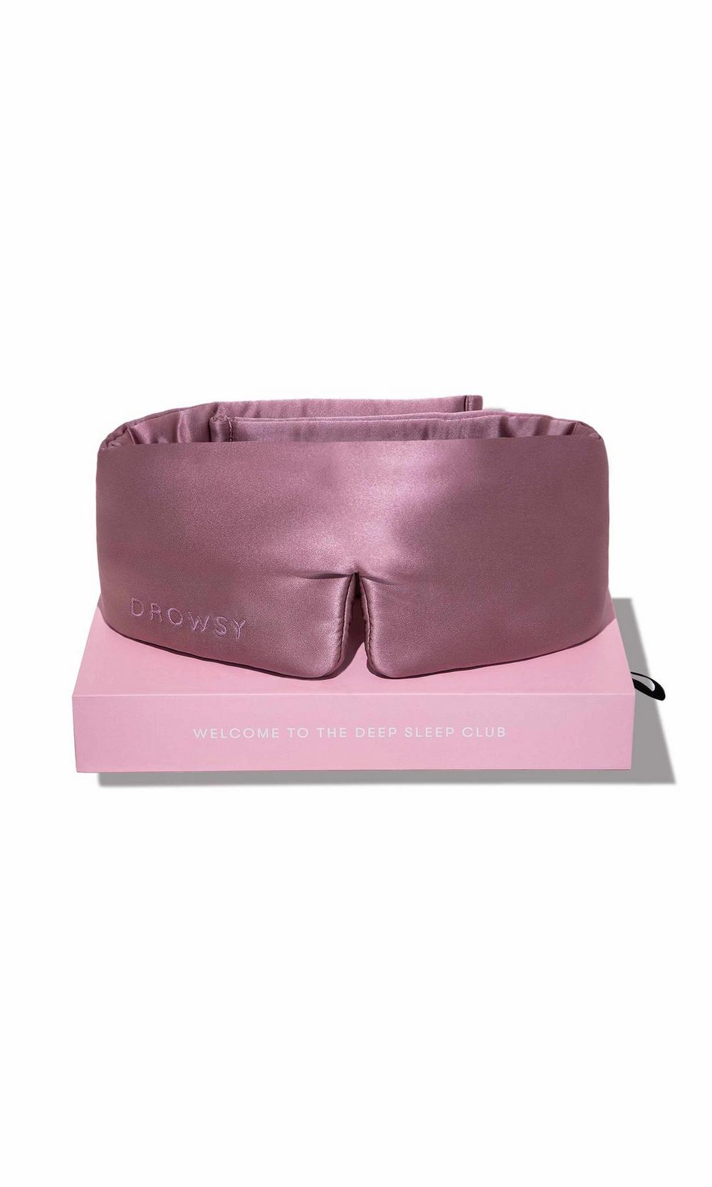 Drowsy Original Silk Sleep Mask - Damask Rose | ModeSens