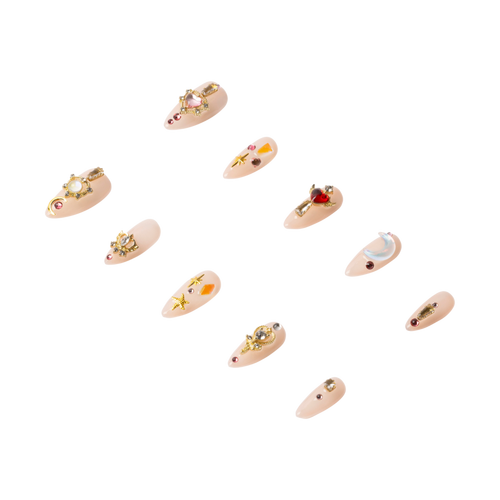 3H Nails - Medium Lunar Bloom Handmade Press-On Nails | Ulta Beauty