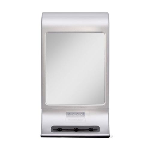 Zadro - Silver LED Lighted Fogless Shower Mirror with Suction Cup ...
