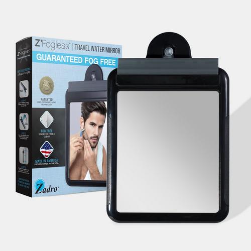 Zadro - 6631645184187 Fogless Shower Mirror with Suction Cup & Squeegee ...