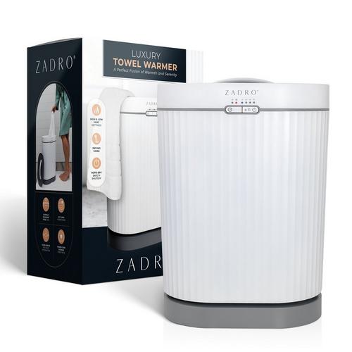 Zadro - White/Gray Fluted Towel Warmer | Ulta Beauty