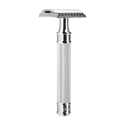 MUHLE - Chrome Traditional Large Safety Razor - Open Comb | Ulta Beauty