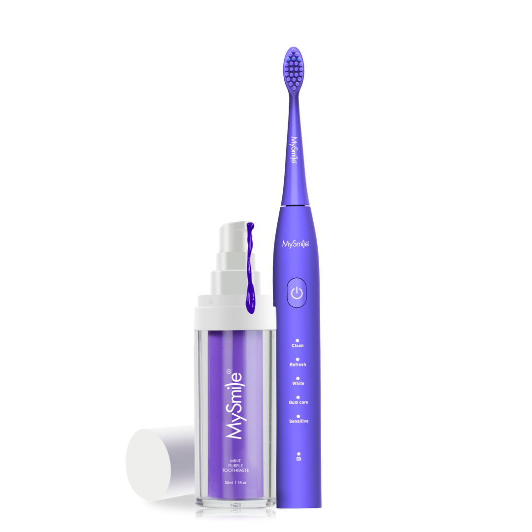 MySmile - DY156 Electric Toothbrush & Color Corrector Toothpaste Bundle ...