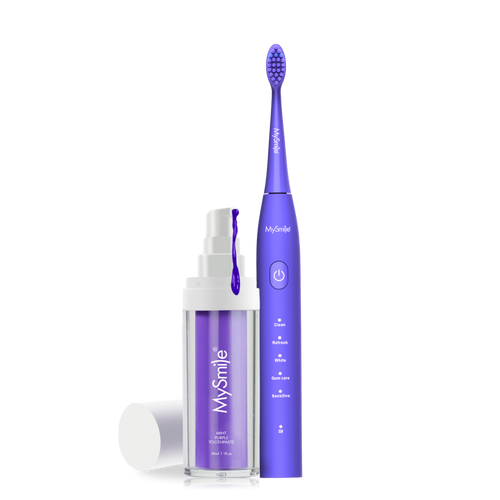 MySmile - DY156 Electric Toothbrush & Color Corrector Toothpaste Bundle ...