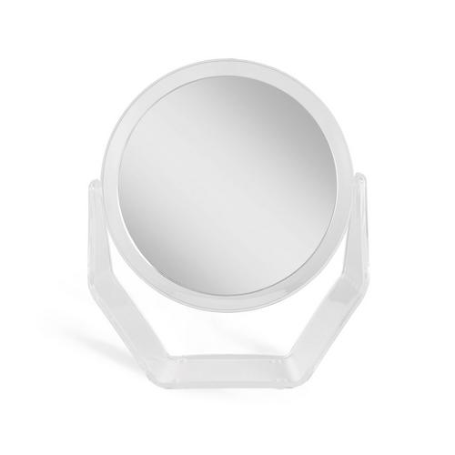 Zadro - 8.5-Inch Dia. Head Countertop Makeup Mirror with 5X/1X ...
