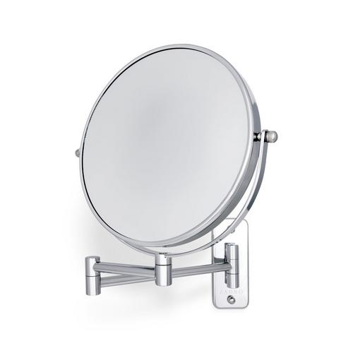 Zadro - Chrome Wall Mounted Makeup Mirror with 8X/1X Magnification ...