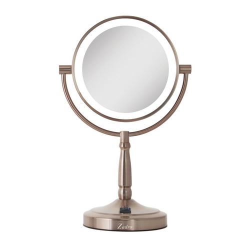 Zadro - Rose Gold Cordless LED Lighted Makeup Mirror with 10X/1X | Ulta ...