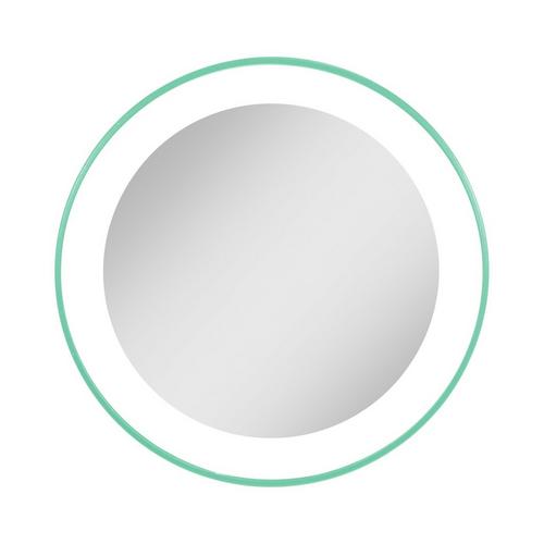 Zadro - Seafoam Green LED Ring Lighted Compact Mirror with 10X, Suction ...