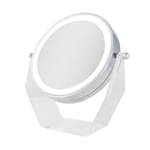 Zadro - Chrome LED Lighted Makeup Mirror with Magnifications | Ulta Beauty