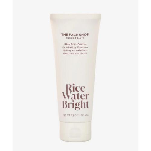 The Face Shop - Rice Water Bright Rice Bran Gentle Exfoliating Cleanser ...