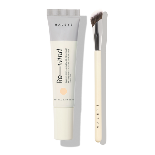 HALEYS Beauty - Fair/Light - Neutral Full Coverage Concealer & Brush ...