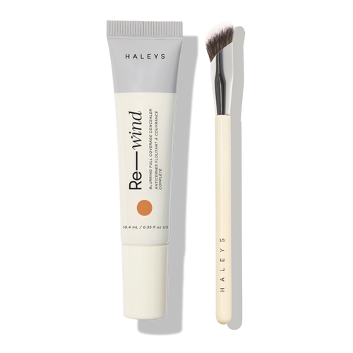 HALEYS Beauty - Medium/Dark - Cool Full Coverage Concealer & Brush Set ...