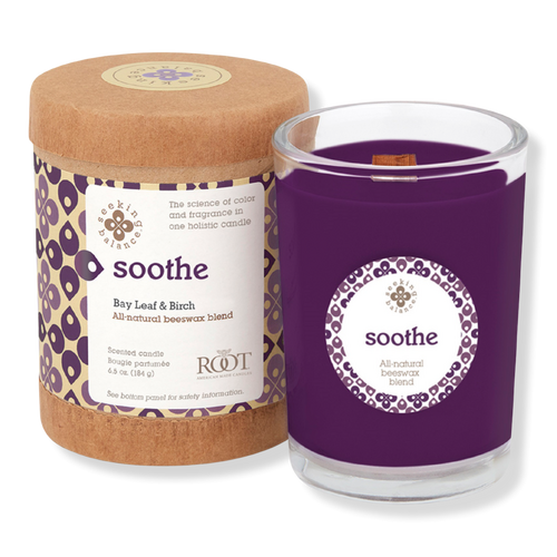 Root Candles - 6.5 oz Seeking Balance Soothe - Bay Leaf & Birch ...