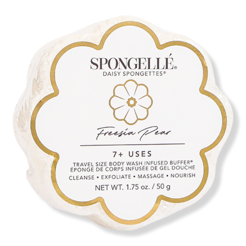 SPONGELLE - Freesia Pear Daisy Spongette Built-In Body Wash & Bath ...