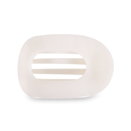 TELETIES - Coconut White Large Flat Round Hair Clip | Ulta Beauty